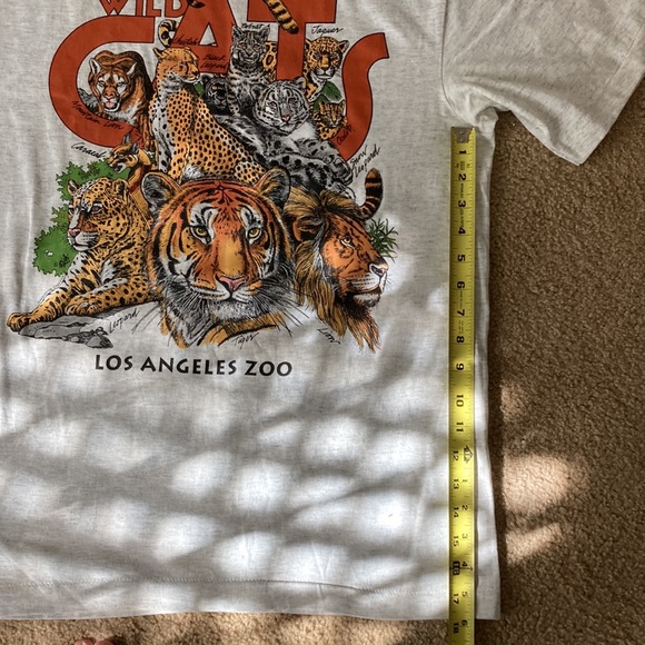 Harborside Graphics | Tops | Los Angeles Zoo T Shirt Gray With Zoo ...